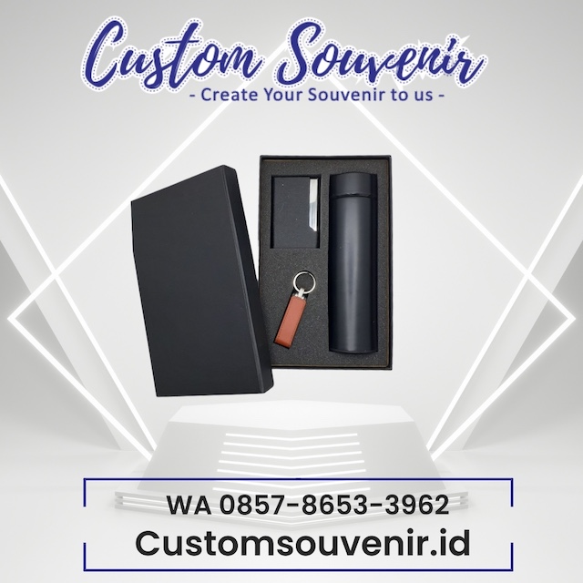 Tumbler Stainless Steel SUS 316 dan 304 untuk Seminar Kit - Custom Souvenir